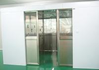 China Industry Cleanroom Air Shower System Tunnel With Width 1800 Automatic Sliding Doors for sale