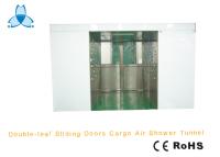 China Personal Air Shower Tunnel Power Coated Steel Material For Ten People for sale