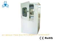 China UV Light  Air Shower Pass Box With Automatic Air Shower For Clean Room for sale