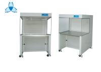 China Class 100  Powder Coated Steel Horizontal Laminar Clean Bench For One Person for sale