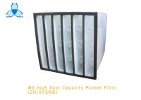 China M6 High Dust Capacity Self Supporting Pocket HEPA Air Filter For Gas Turbines for sale