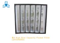 China M6 High Dust Capacity Self Supporting Pocket HEPA Air Filter For Gas Turbines for sale