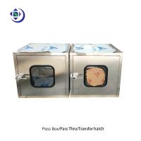 China Stainless Steel 304 Clean Pass Box With Mechanical/Electric Interlock for sale