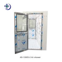 China Cleanroom Air Shower with HEPA Filters for Airborne Particles Removal for 2-3 person for sale