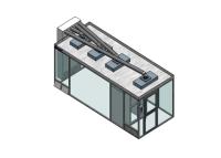 China Class 100 Sandwich Panel Clean Room With Air conditioner And 99.99% HEPA Filter for sale