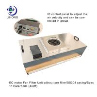 China Computer Controlled EC motor Fan Filter Units for Clean Rooms with Uniform Velocity and Low Noise for sale