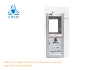China Single Blowing Personal Cleanroom Air Shower For One Person White Powder Coated Steel for sale