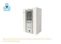 China Double Blowing Cleanroom Air Shower Single Aluminum Door W1400xD1000xH2100mm for sale