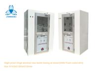 China Double Blowing Cleanroom Air Shower Single Aluminum Door W1400xD1000xH2100mm for sale