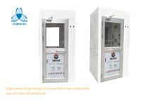 China Single Blowing Personal Cleanroom Air Shower For One Person White Powder Coated Steel for sale