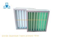 China Aluminum Frame Pleated Pre Air Filter / Coarse Filter From Air Conditioning or HVAC system for sale