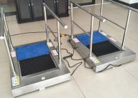 China AC220 Kitchen Shoe Sole Cleaning Machine With Handrail , Cleaning By Water To Australia for sale