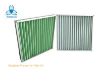 China Class G4 High Dust Holding Pleated Air Filter , Household Pre Filtration System for sale