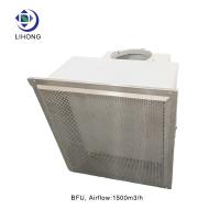 China 220V Voltage Blower Filter Unit With 1500 M3/h Air Flow And ≤60 DB Noise Level for sale