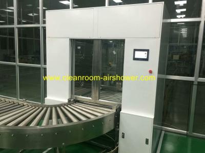 China ISO 5 Classified Pass Box Air Shower With Hepa Filter And Conveyor Belt For Pharmacy for sale