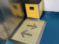 China 1x2M Dry type Air vaccum Mat Sole cleaning machine for clean room for sale