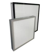 China Air Handling Unit HEPA Air Filter with Work Temperature 80C and Initial Pressure Drop ≤220 /≤140 HV for sale
