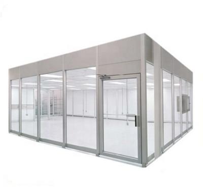 China Adjustable Clean Room Equipment 40-70mm Thickness 2 Units Handel 304 SUS Down Flow Velocity of 0.35m/s for sale
