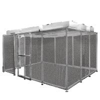 China Kyushu Centrifugal Fan and Above 2H Hardness Modular Clean Room for Controlled Vibration Levels for sale