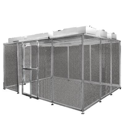 China Kyushu Centrifugal Fan and Above 2H Hardness Modular Clean Room for Controlled Vibration Levels for sale