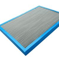 China AHU Particulate Air Filter Utilizing AB Glue Seal Engineered for Particle Removal in HVAC Systems and Cleanroom Environments for sale