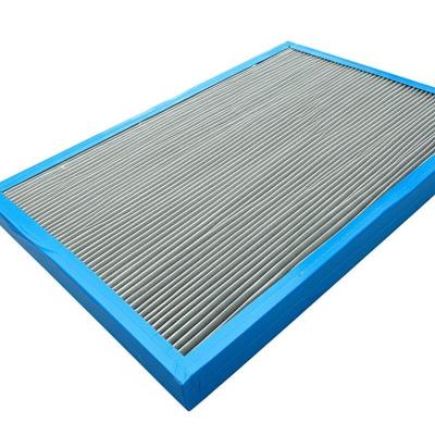 China AHU Particulate Air Filter Utilizing AB Glue Seal Engineered for Particle Removal in HVAC Systems and Cleanroom Environments for sale
