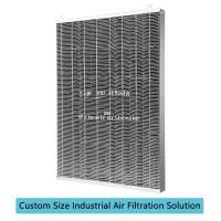 China Initial Pressure Drop ≤220 ≤140 HV Particulate Air Filter 1220 610 150mm Custom Size Industrial Air Filtration Solution for sale