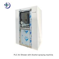 China W1500xD1000xH2100mm Cleanroom Air Shower with Centrifugal Fan Emergency Stop Button Offering Airborne Particle Elimination for sale