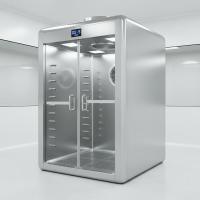 China Automatic Manual Cleanroom Air Shower Incorporating Centrifugal Fan and LED Light Providing Airborne Particle Removal for Cleanroom for sale
