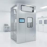 China HEPA Filter Cleanroom Entrance Shower Featuring Microcomputer Control System for Air Shower and Contamination Prevention for sale