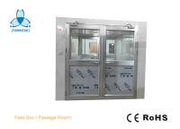 China Large Air Shower Pass Box For Exit Unit / Clean Room Pass Through Window for sale