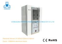 China Vertical Clean Room Air Showers With Aluminum Swing Doors Control By IC Control Panel for sale