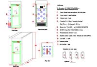 China Small Cleanroom Air Shower For 1 Person Narrow Area With Powder Coated Steel for sale
