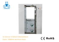 China Personal Cleanroom Air Shower To Malaysia Big Casing Stainless Steel Swing Doors for sale