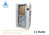 China ROHS Cleanroom Air Shower Unit Connect With Dust Collector Control By PLC And Touch Screen for sale
