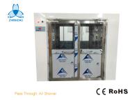 China Pharmacy Air Showers And Pass Thrus For Passing Goods  ,  Double - Leaf Swing Doors for sale
