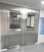 China Air Shower for Persons and materials with 4 doors controlled by PLC and touch screen for sale
