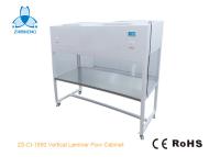 China 3-4 Persons Vertical Laminar Flow Cabinet Class 100 Clean Bench For Electronics Workshop for sale
