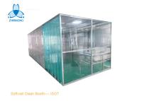 China ISO7 Softwall Clean Booth With Anti - Static PVC Curtain Materials Easy Installation for sale