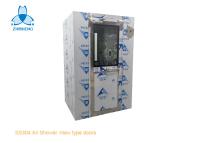 China AC380 V SS304 Air Shower Room With Double - Layer Glass Window Of Doors For 1-2 Persons for sale