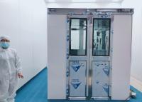China AS-2040D-2.2-AD Cleanroom Air Shower with Double-leaf Sliding Doors for sale