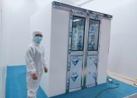 China AS-2040D-2.2-AD Cleanroom Air Shower with Double-leaf Sliding Doors for sale