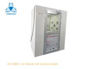 China Single Person Cleanroom Air Shower With Aluminum Swing Doors for sale