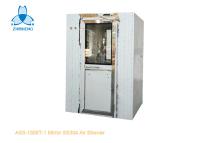 China One Person Mirror SS304 Air Shower Room With UV Light for sale