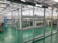 China Anti Static Hard Wall Aluminum Frame Modular Clean Room for sale