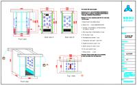 China 3 Side Blowing COVID-19 Sanitizing Cleanroom Air Shower for sale