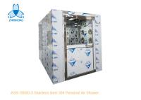 China Swing Door 304 Stainless Steel Cleanroom Air Shower for sale