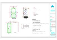 China 1 Person Stainless Steel Air Shower AC380V With LCD Touch Screen for sale