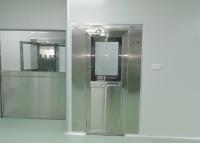 China 2 Side Blowing PLC Control Stainless Steel 304 Air Shower Room for sale