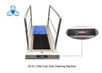 China Two Persons Stainless Steel 304 Shoe Sole Washer With Handrail for sale